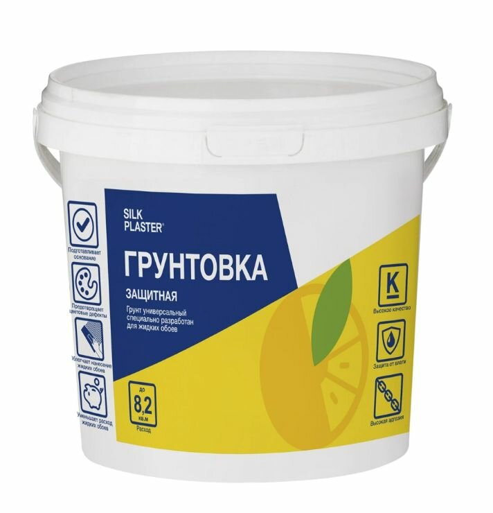 Грунтовка для жидких обоев SILK PLASTER 0,8 л