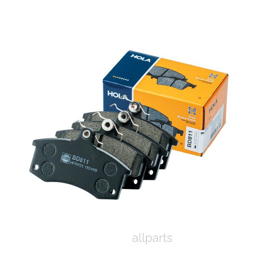 HOLA BD811 Колодки передние LADA 2110-2115, Kalina (1117-1119), Priora (2170-2 HOLA BD811
