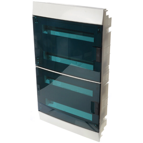 Бокс Mistral41 встраиваемый 72 модуля зеленая дверь IP41 с клеммником АВВ 1SLM004101A1210