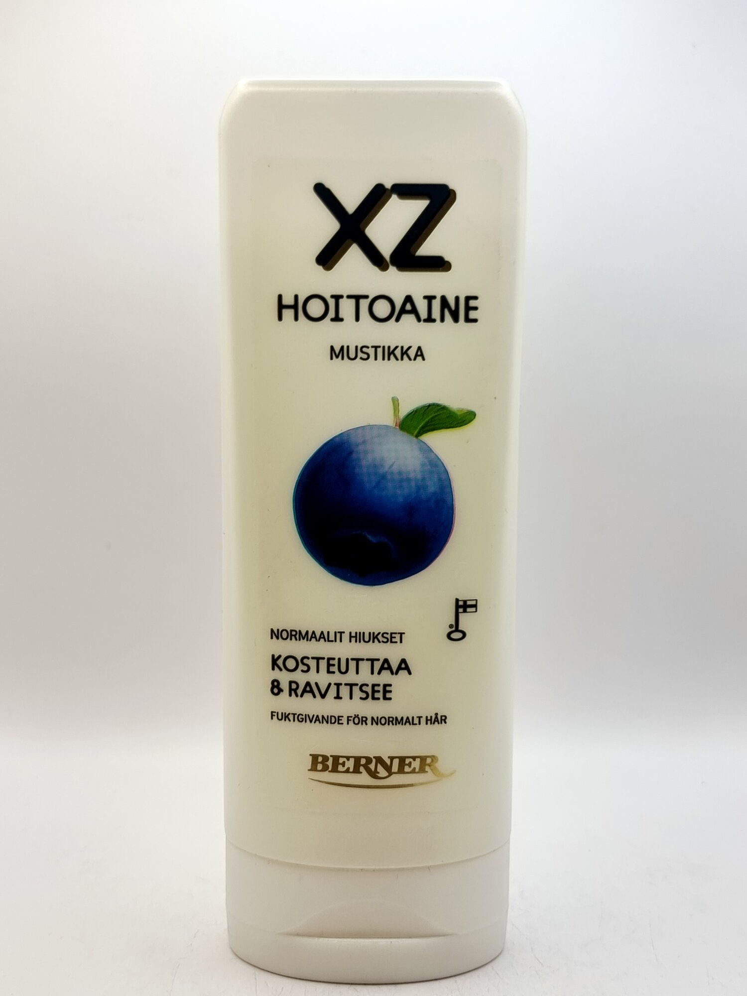 XZ кондиционер для волос без силикона, с бетаином и ароматом лесной черники, 200 мл (из Финляндии)