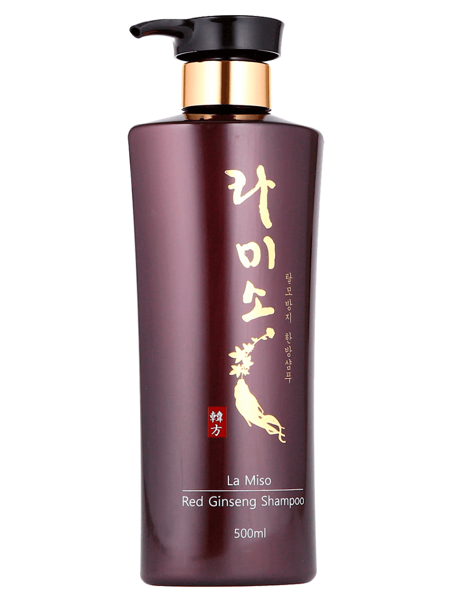 Шампунь с экстрактом красного женьшеня 500 мл, LA MISO