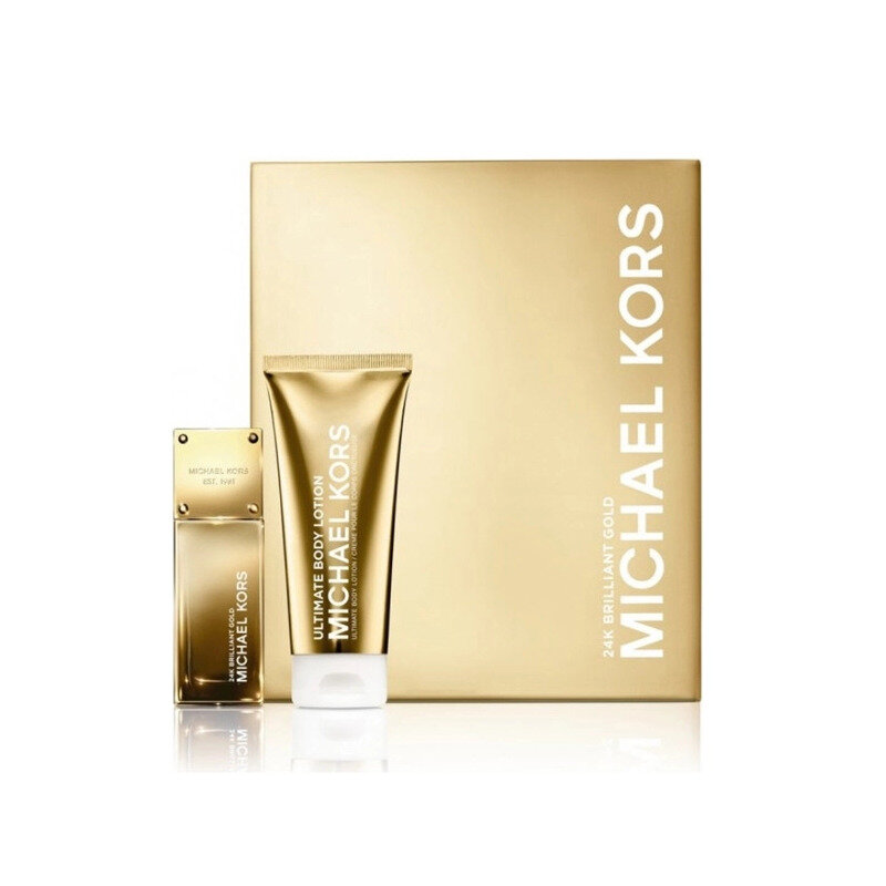 Michael Kors 24 K Brilliant Gold Набор (парфюмерная вода + лосьон для тела) 50 мл + 100 мл / 24 К Бриллиант Голд
