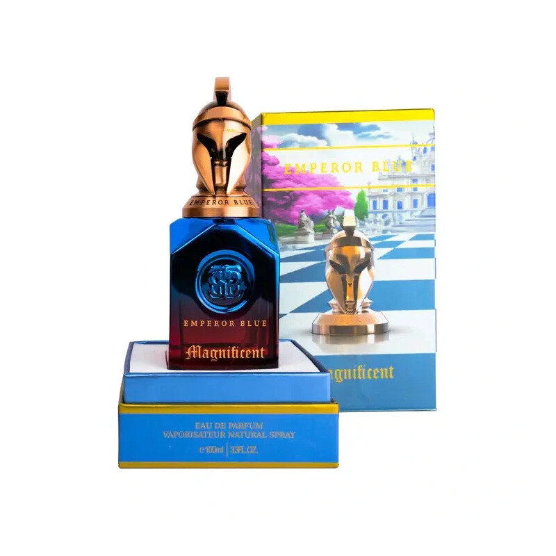 Парфюмерная вода Emperor Blue Magnificent 100 мл / Духи Эмперор Блю Магнифисент / Великолепный Синий Император