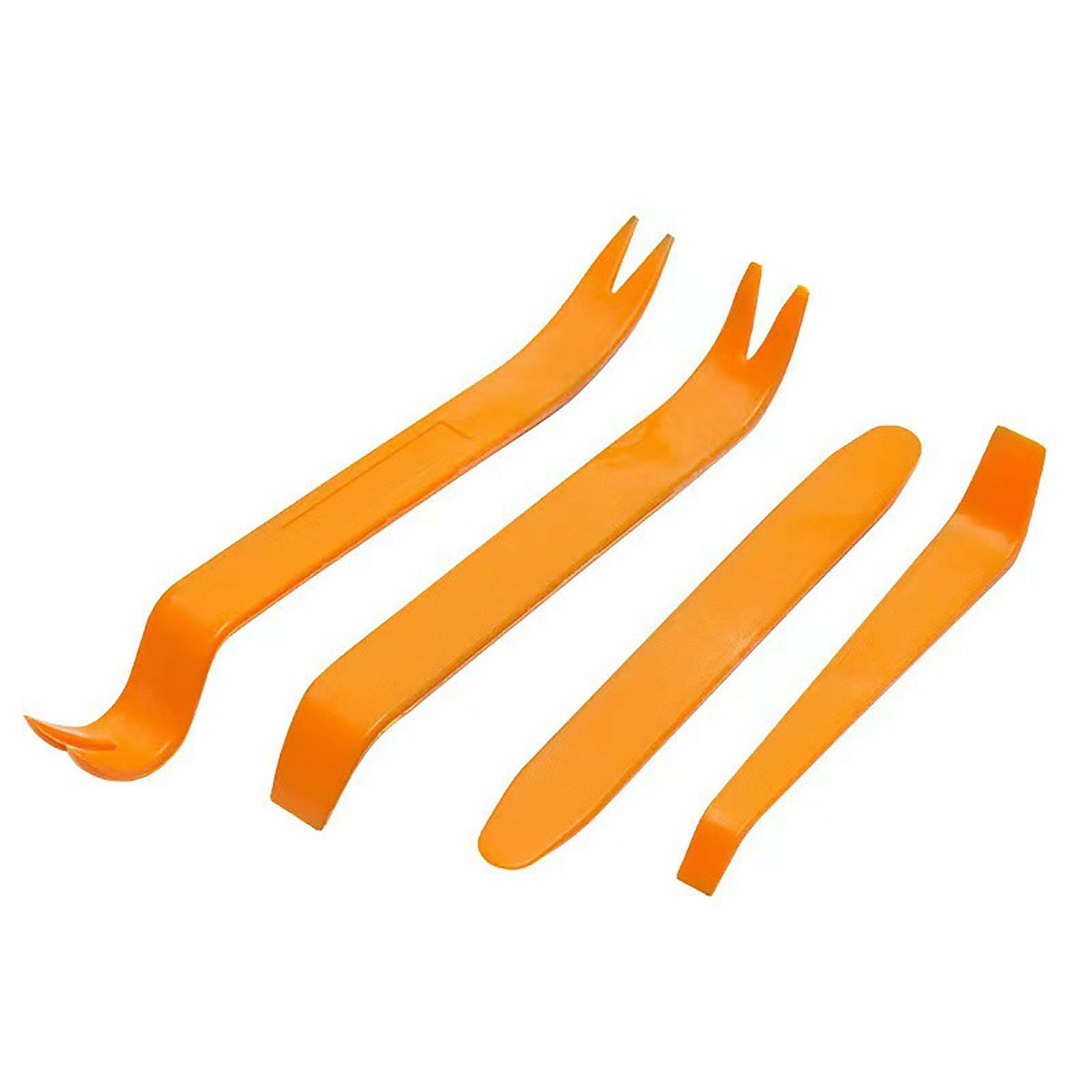 Набор из 4 пластиковых инструментов для демонтажа автопанелей