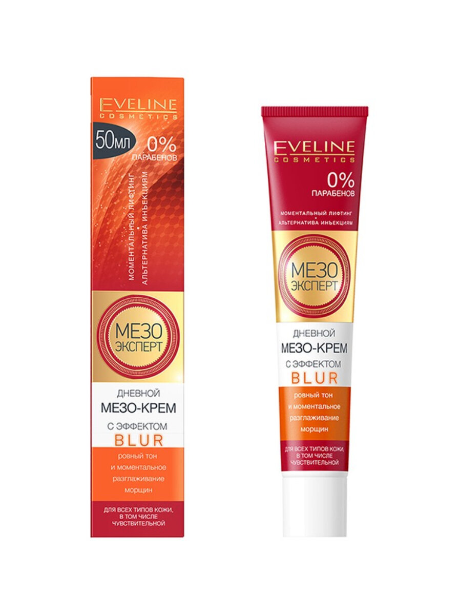 Крем для лица EVELINE мезо-эксперт дневной с эффектом blur 50 мл