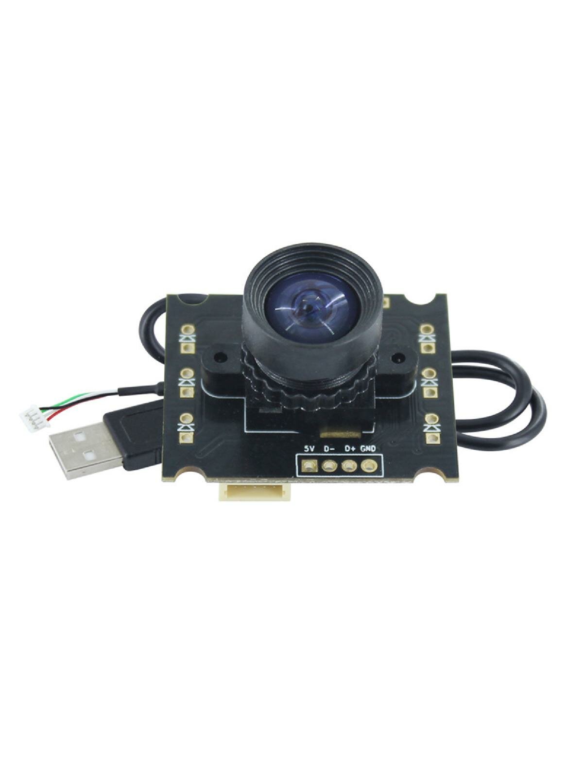 GC0308 Camera Module 50/72 Degree View USB Frees Driver Webcam 1/6.5" YUY2 Focal Adjustable For Face Recognition