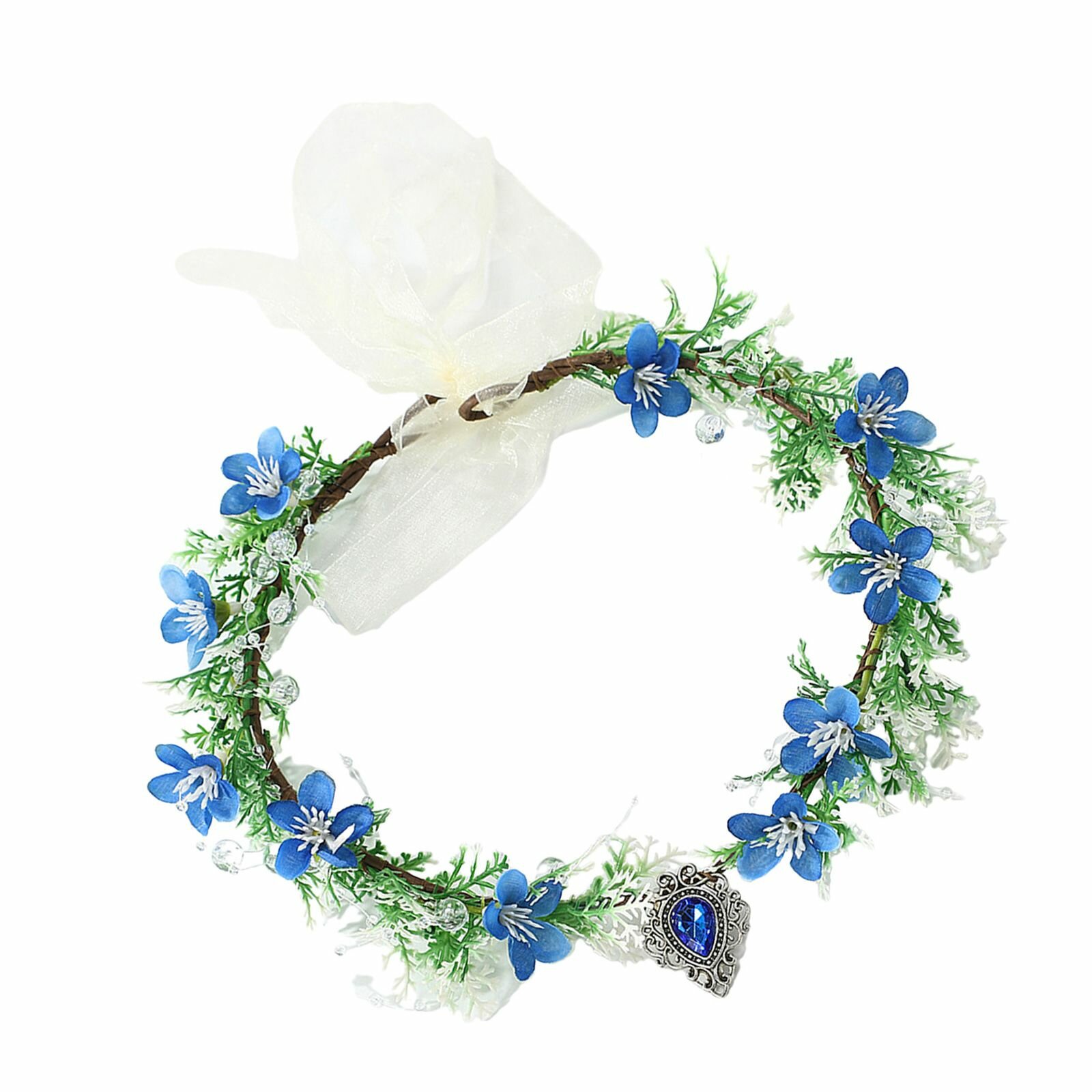 Цветочные гирлянды для волос удобные и регулируемые аксессуары невест на фотосессии