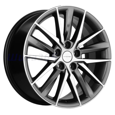 Литой колесный диск Khomen Wheels KHW1807 (Passat) 8x18/5x112 ET48 D57,1 Gray-FP