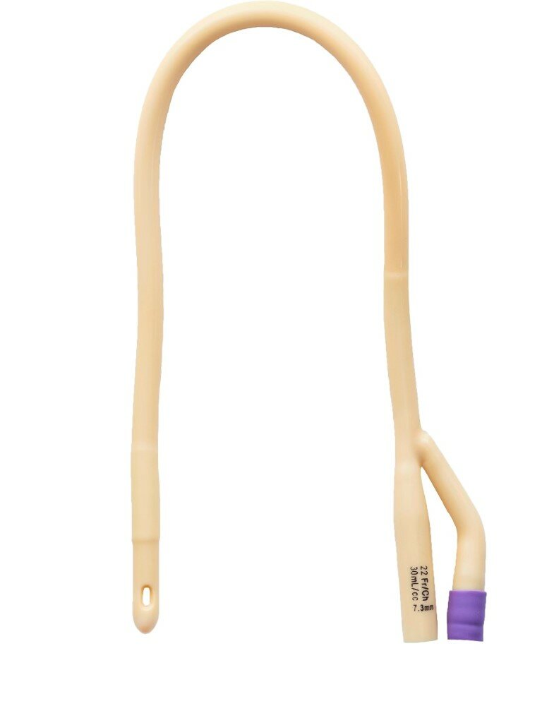 Катетер фолея INEKTA CH-22 одн латекс с силикон покрытием 2-ход 30мл N10