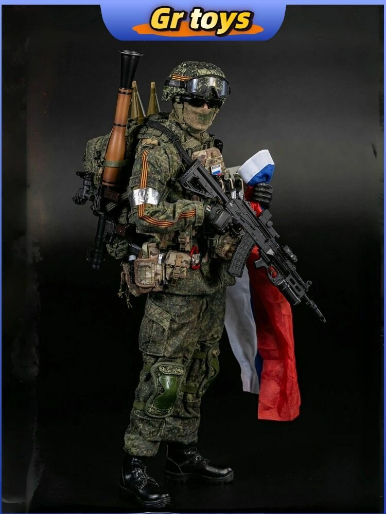 DAMTOYS DAM 78105 Фигурка 1/6 Стрелок Воздушно-десантных войск ВДВ Российской Федерации 30CM