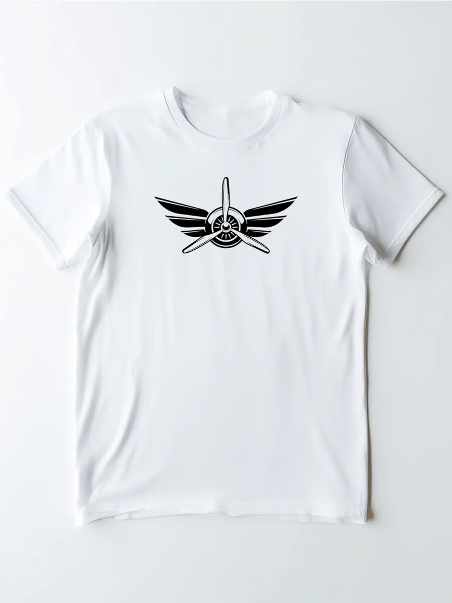 Футболка самолет