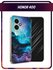 Силиконовый чехол на Honor 400 / Хонор 400 с принтом "Бирюзовое небо"