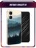 Чехол на Infinix Smart 10 / Инфиникс Смарт 10 с принтом "Туманные горы"