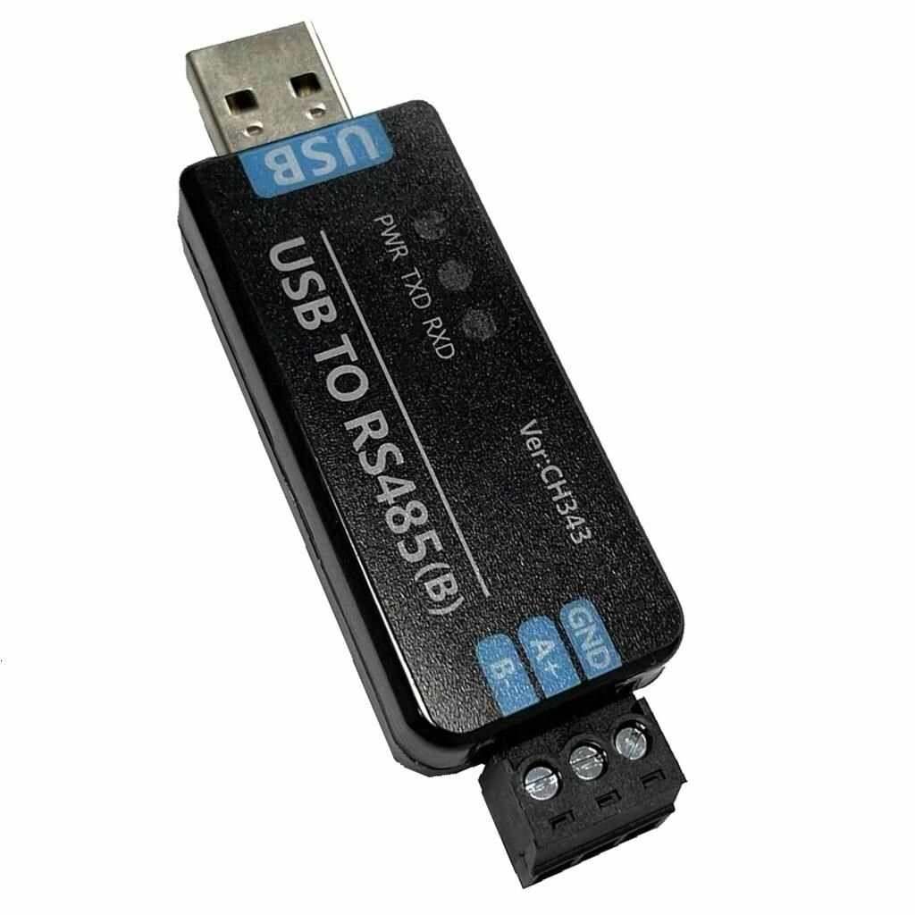 Адаптер USB в RS485 FT232RNL/CH343G с модулем и контроллером связи, - CH343