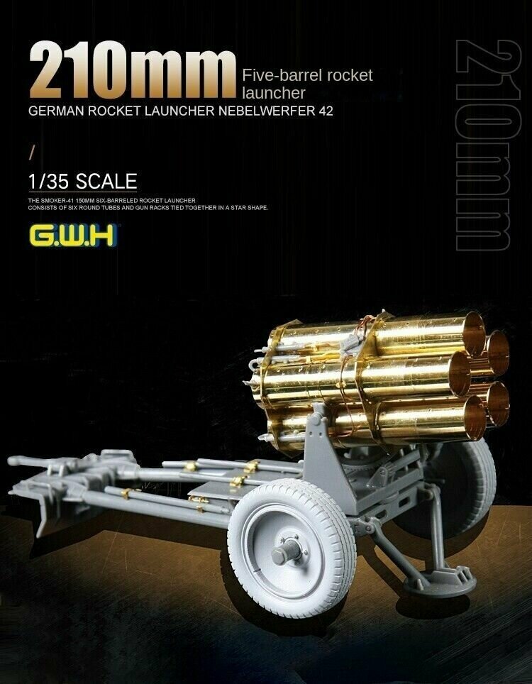 Great Wall Hobby L3503 1/35 Немецкий 210 мм ракетный пуск Nebelwerfer 42 сборная модель