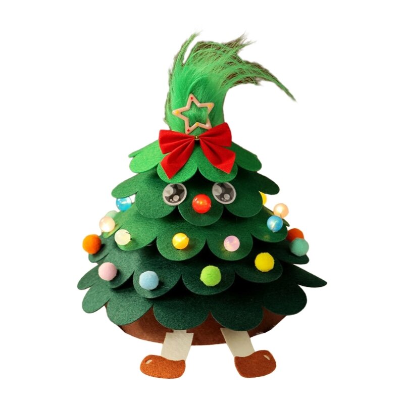 Светящаяся Настольная Рождественская Елка Своими руками-Christmas Green