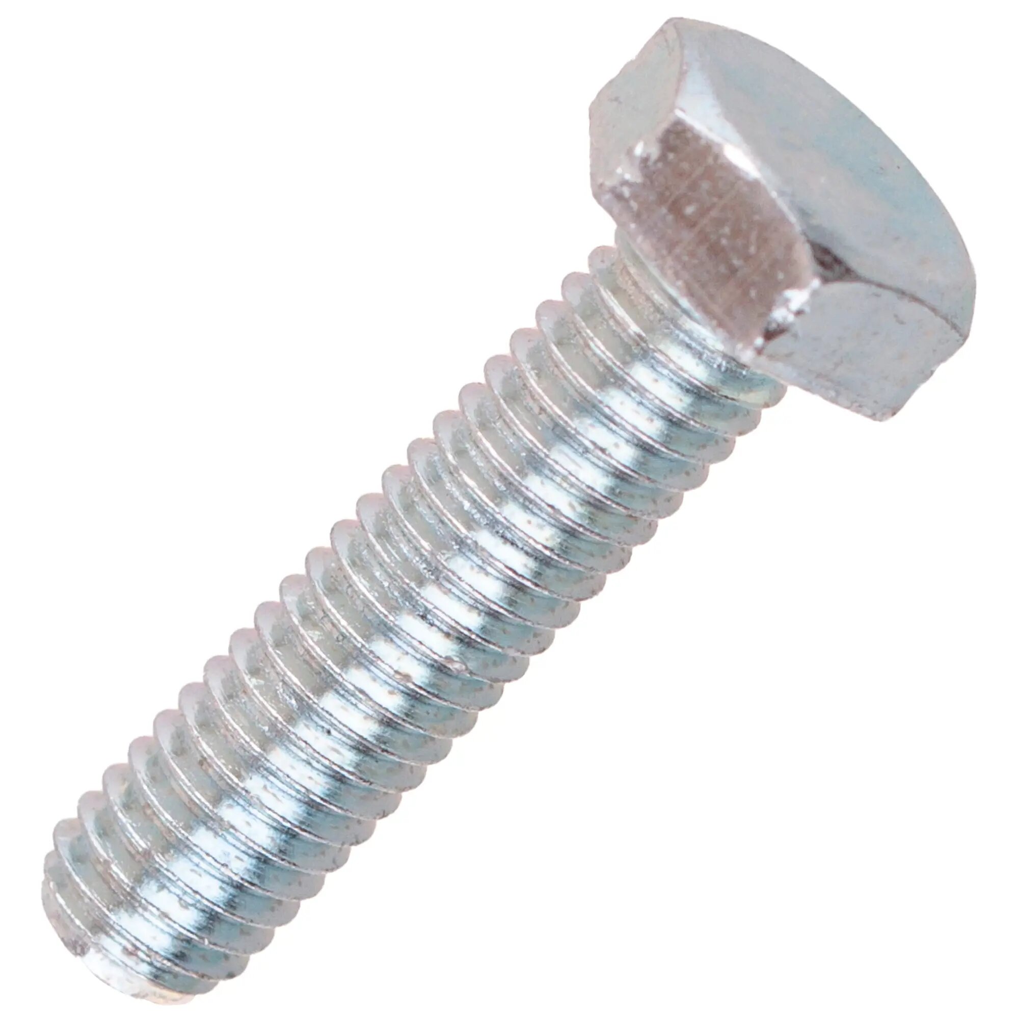 Болт din 933 6x20 мм оцинкованный, предназначенный для крепления конструкций, материал: сталь с покрытием, размер 1 кг.