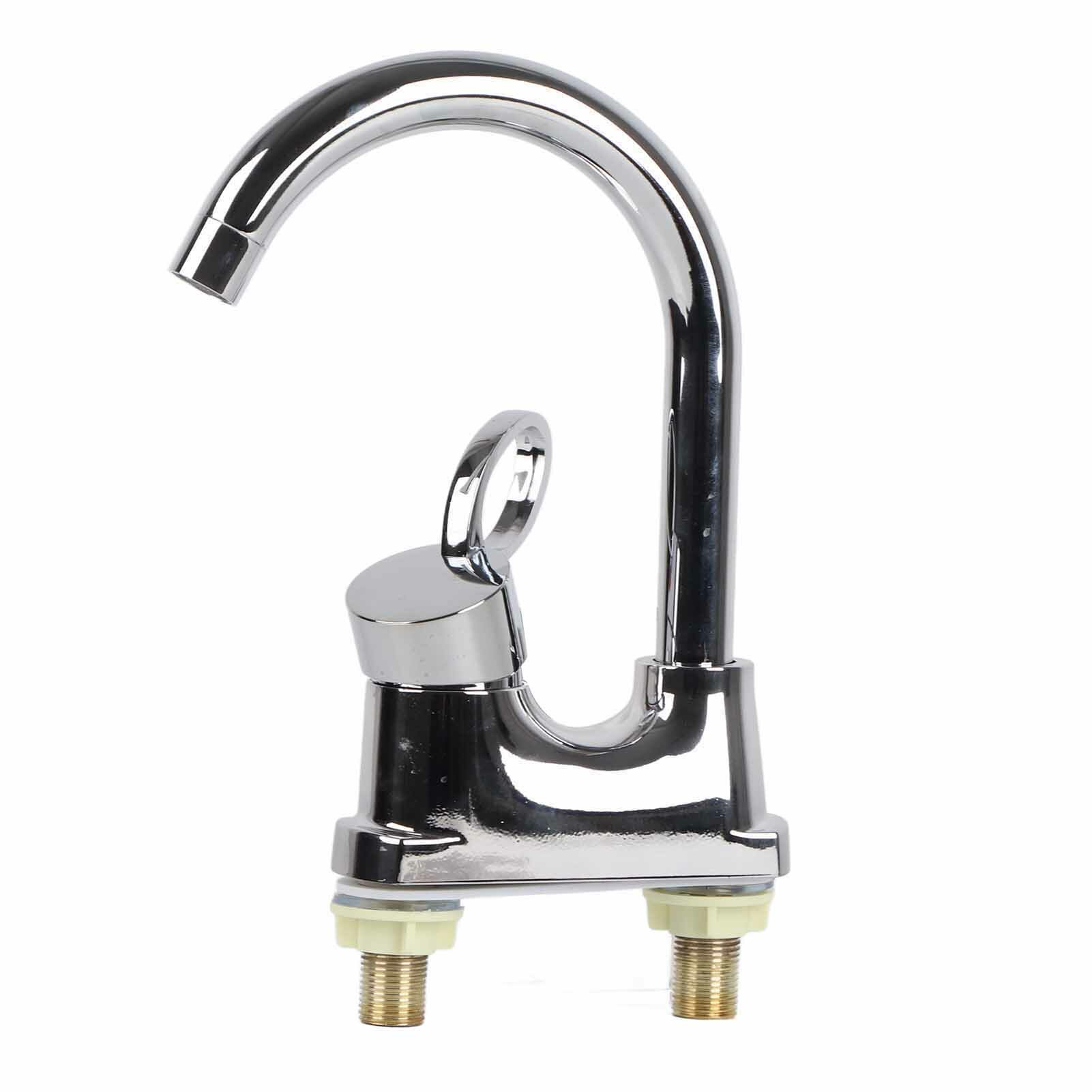 G1/2 Смеситель для раковины в ванной Смеситель для горячей и холодной воды Кран для воды с двумя отверстиями для кухни и дома