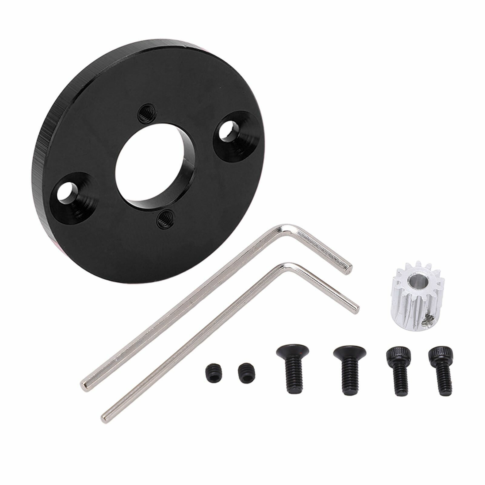 Обновленный автомобильный держатель двигателя с дистанционным управлением, портативный мотор из алюминиевого сплава, детали для крепления на базе двигателя для MN86K 1/12 RC Cars Black