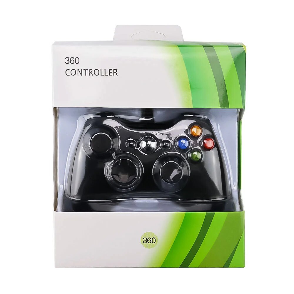 Проводной геймпад для Xbox 360 black