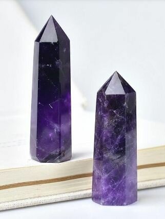 Натуральный аметист друза 7-8 см фиолетовый кристалл для медитации и энергии, целительный