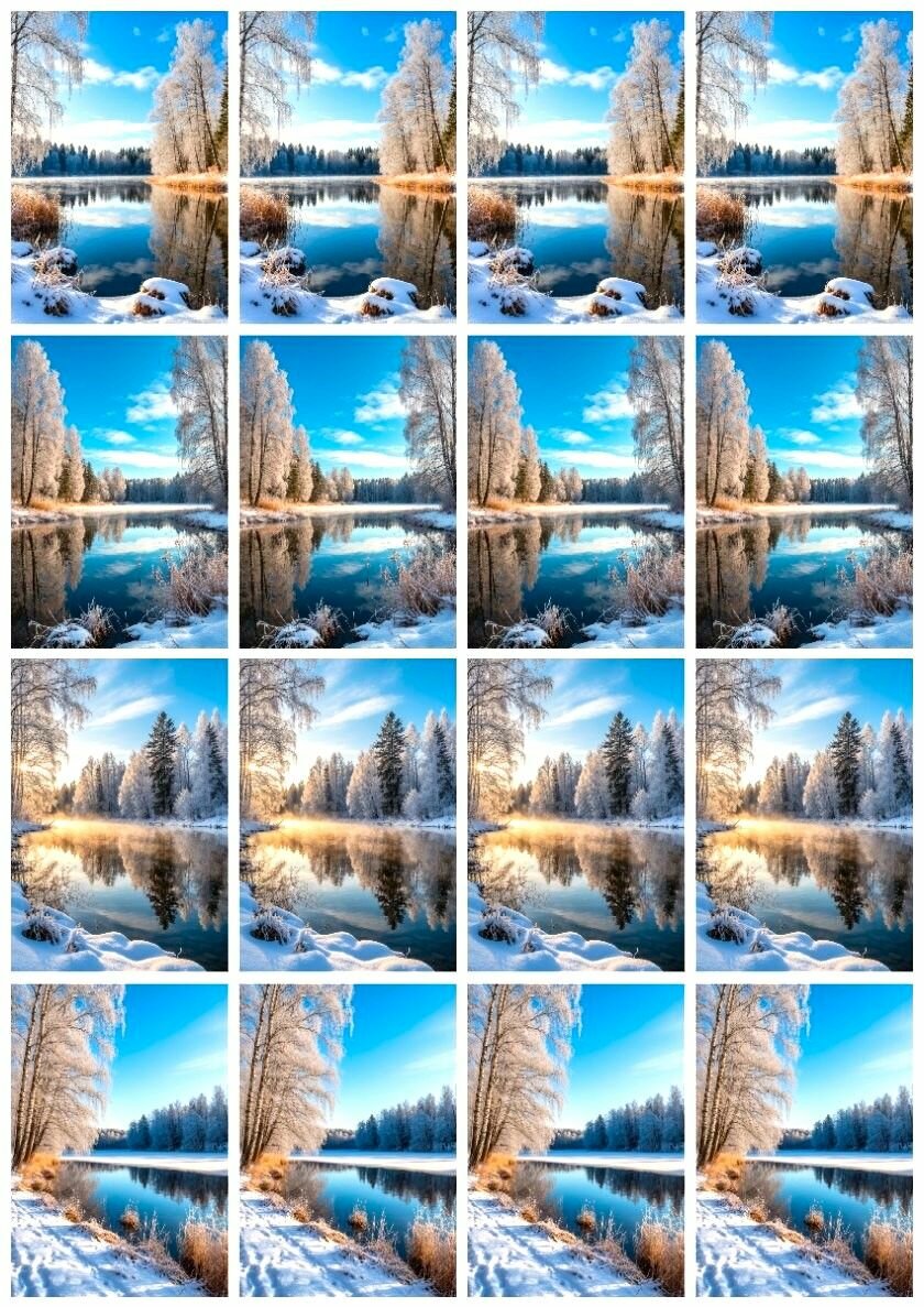 Водорастворимая картинка для мыла А4 Природа