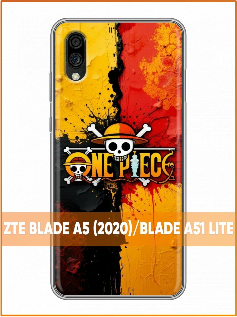 Чехол для ZTE Blade A5 (2020), ZTE Blade A51 lite с принтом Аниме One Piece (ЗТЕ Блейд А5 2020, ЗТЕ Блейд А51 лайт)