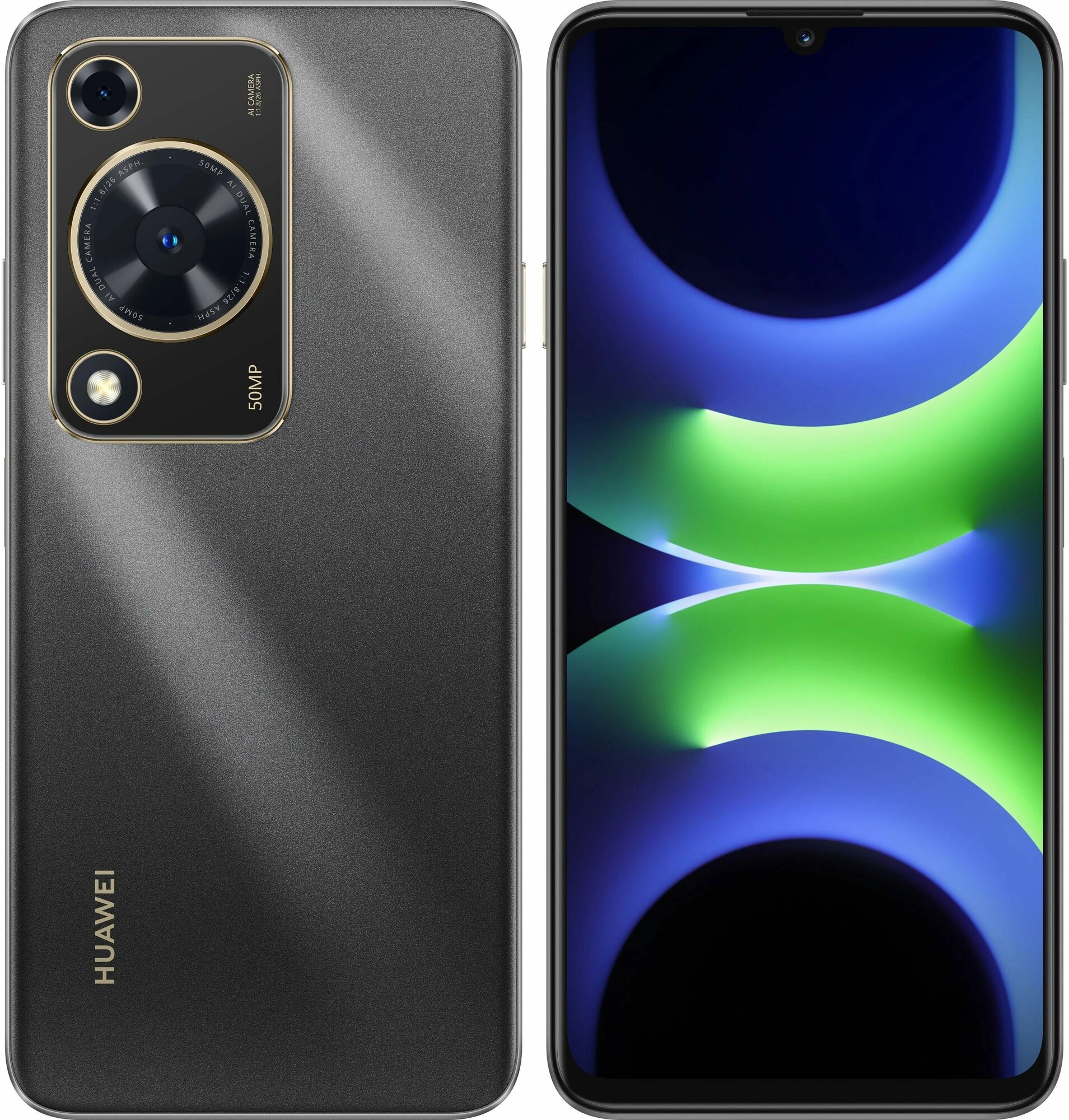 Смартфон Huawei 6 ГБ 128 ГБ Черный GFY-LX1