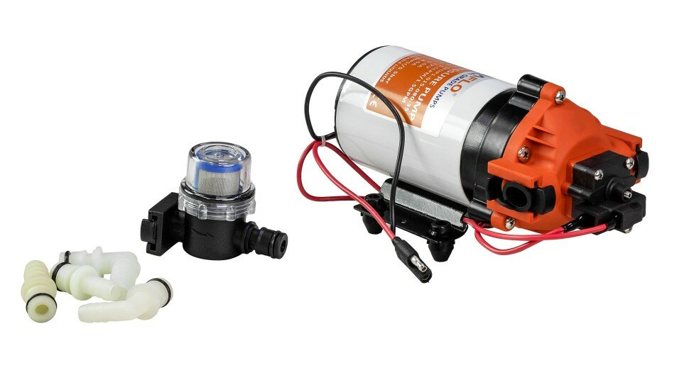 Помпа водоподающая мембранная SeaFlo, 12 В, 5.5 л/мин, 5.5 бар, 7 А (Москва)