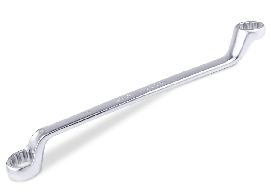 Ключ гаечный накидной изогнутый (22х24 мм) avs k22224