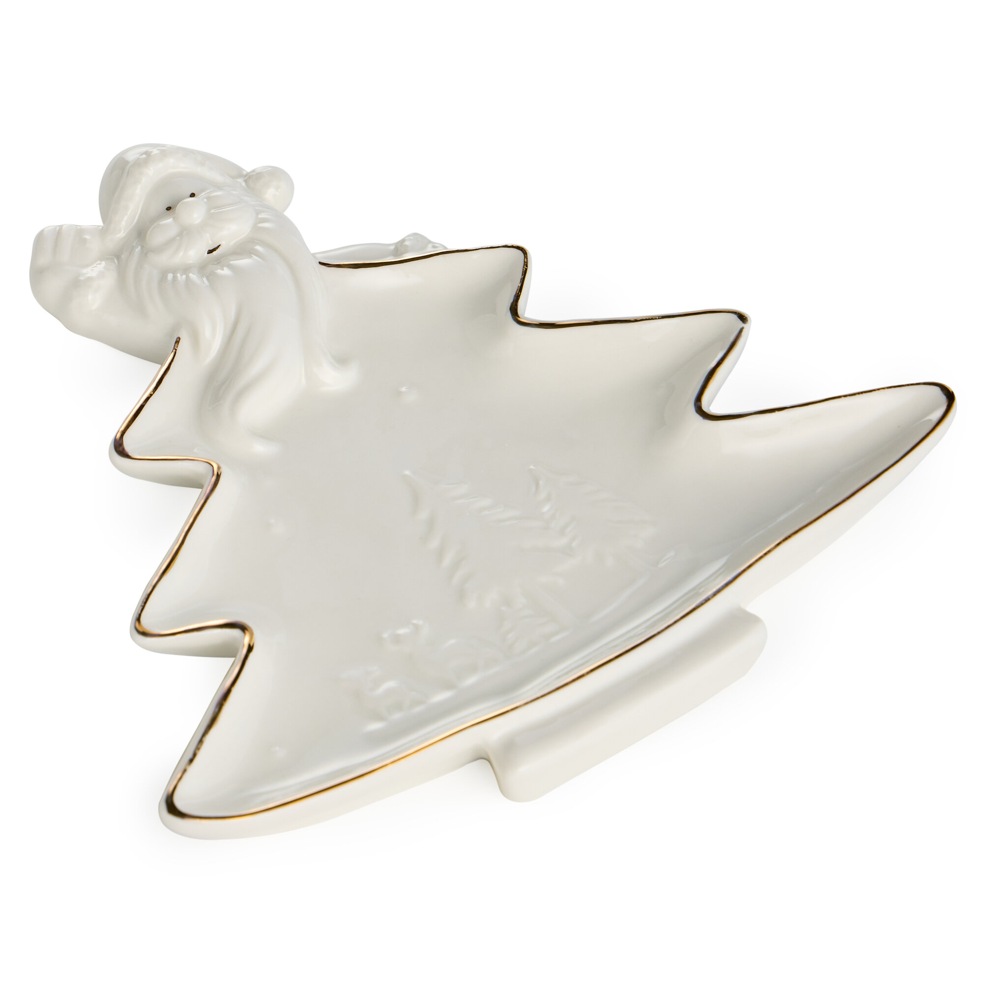 Блюдо сервировочное елка 19*18*2 см KSG-146-2190