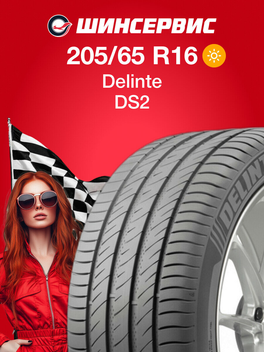 Летняя шина Delinte DS2 205/65 R16 95V