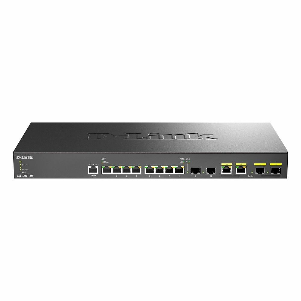 Коммутатор DXS-1210-12TC/B1A D-Link Для малых рабочих групп