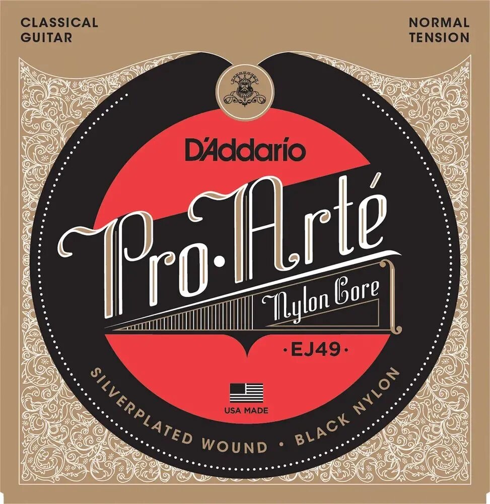 Струны для классической гитары D'Addario EJ49 Normal Tension