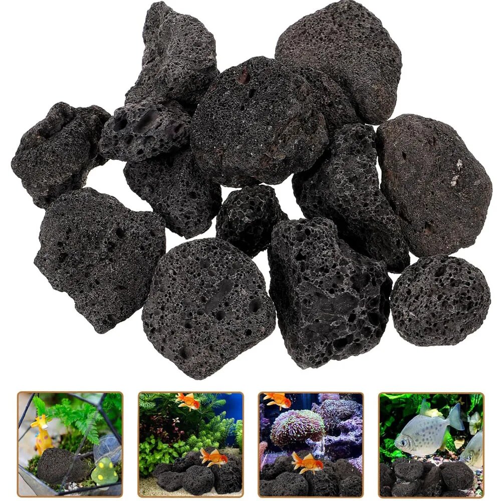 Вольканский камень для аквариума, 50g (2-4pcs)