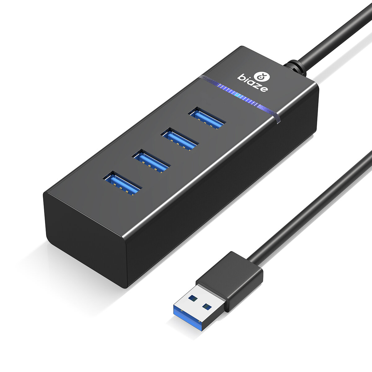 Док-станция BIAZE USB 3.2, 4 порта, multicolor, 0.5M EU