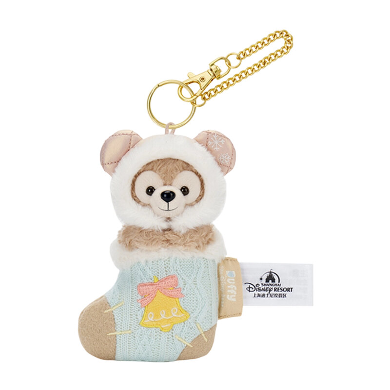 Disney x DISNEYLAND Коллекция носков на Рождество Даффи Брелок Плюшевые брелки H12,5cm Шанхайский Дисней