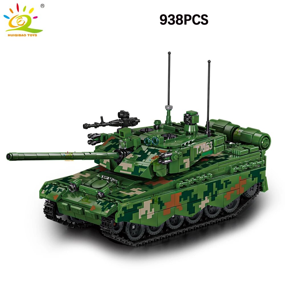 Конструктор HUIQIBAO военный танк Т-34