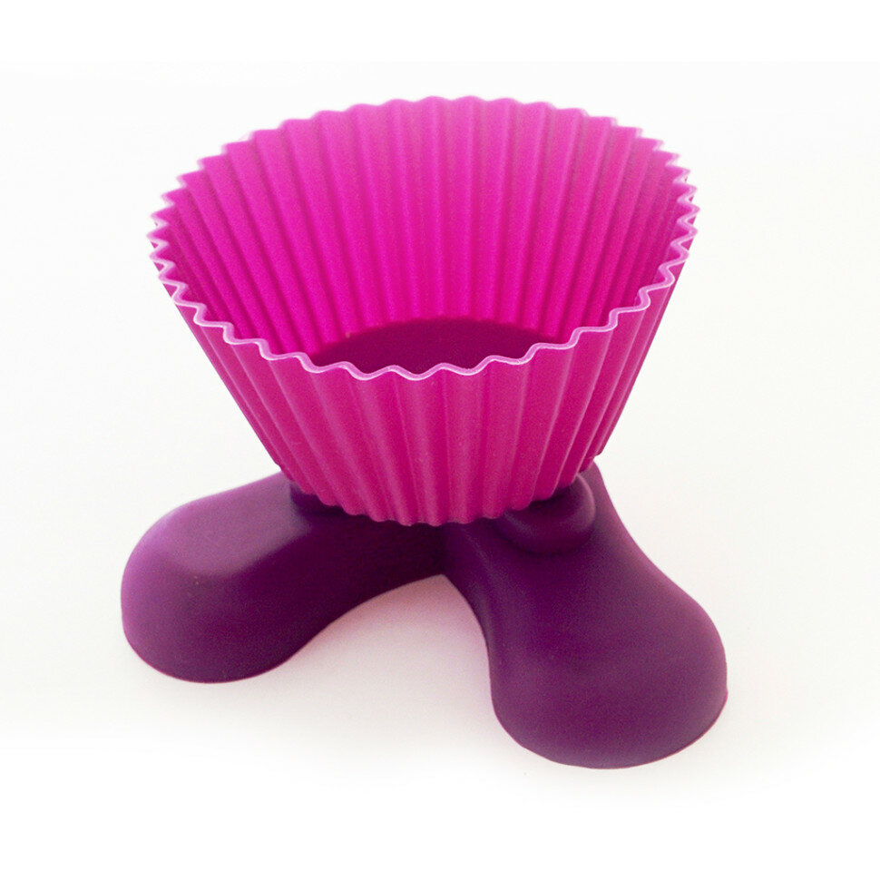 7799 FISSMAN Формочка для кекса на ножках 8,5x5,3x5,7 см (силикон)