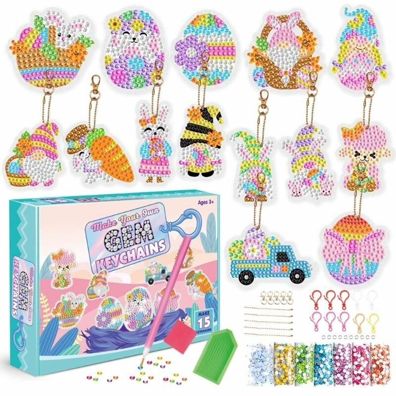 5D Алмазная Мозаика для Детей 8-12 лет