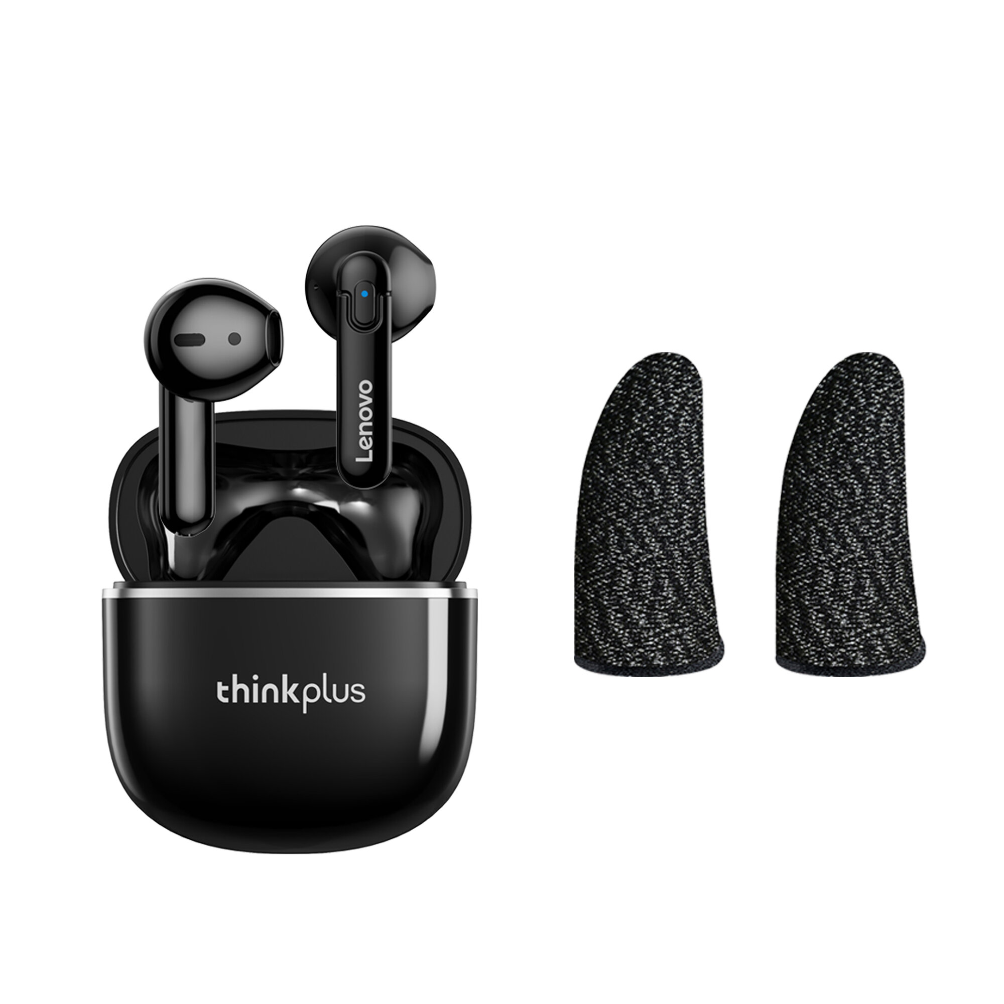 Беспроводные наушники Lenovo lp42-black, gaming finger sleeve