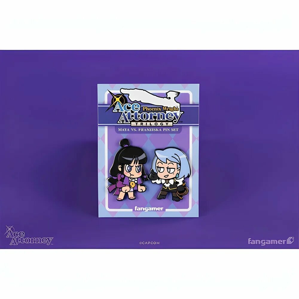 Ace Attorney , небольшие скульптуры, игровые коллекционные фигурки (Fangamer)