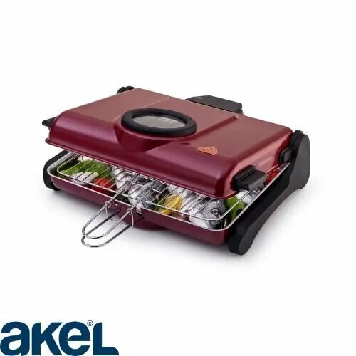 Решетка Akel AB661 с двойной проволочной крышкой и застекленной плитой