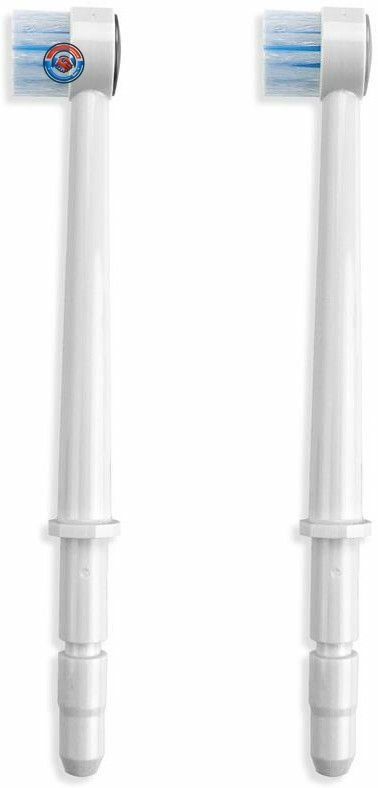 Насадка-щетка для ирригатора Waterpik Inc TB-100E, для одновременной чистки зубов и ирригации, 2 шт