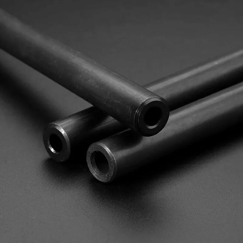Прецизионная бесшовная стальная труба диаметром 7,62 мм, черный наружный диаметр 16 мм, горячекатаная и закаленная без изгиба