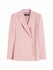 Пиджак WEEKEND Double-breasted blazer, размер 40, розовый