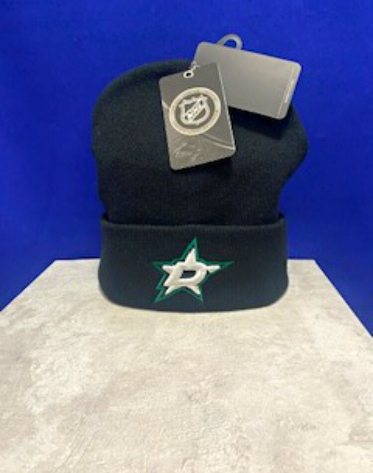 Даллас хоккей шапка зимняя хк хоккейного клуба DALLAS STARS чёрная