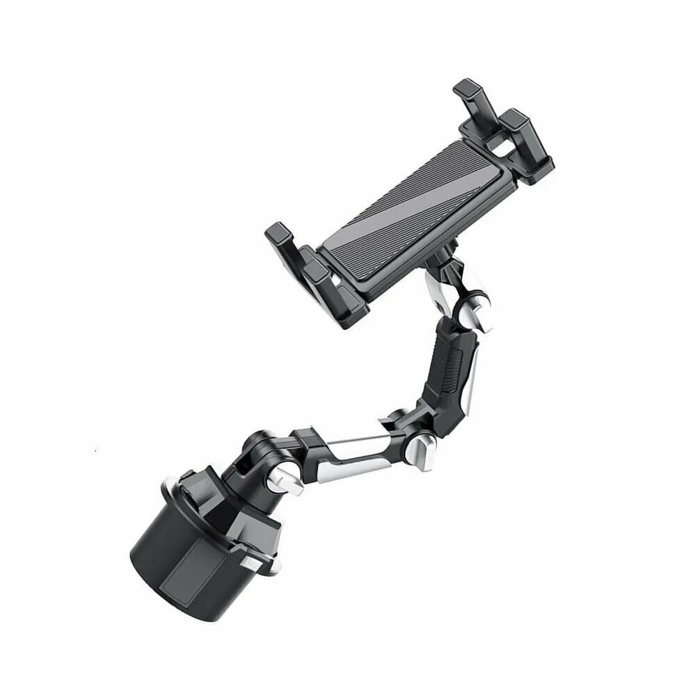 Универсальный держатель для подстаканника в автомобиле для телефона и планшета со складными ручками и подстаканником