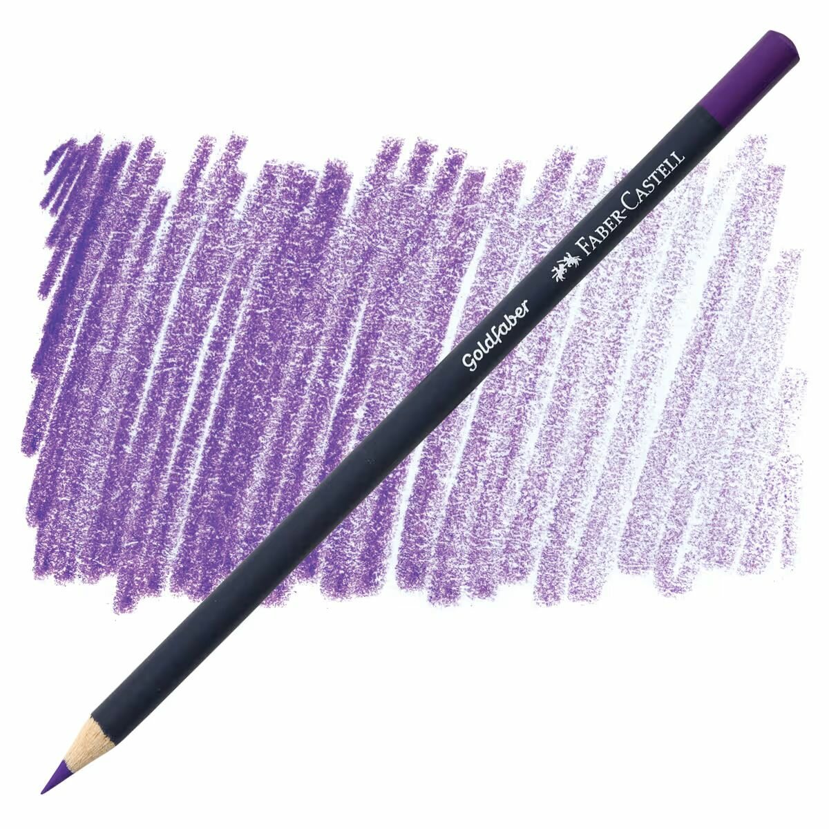 Карандаш художественный Faber-Castell "Goldfaber", цвет 136 малиново-фиолетовый