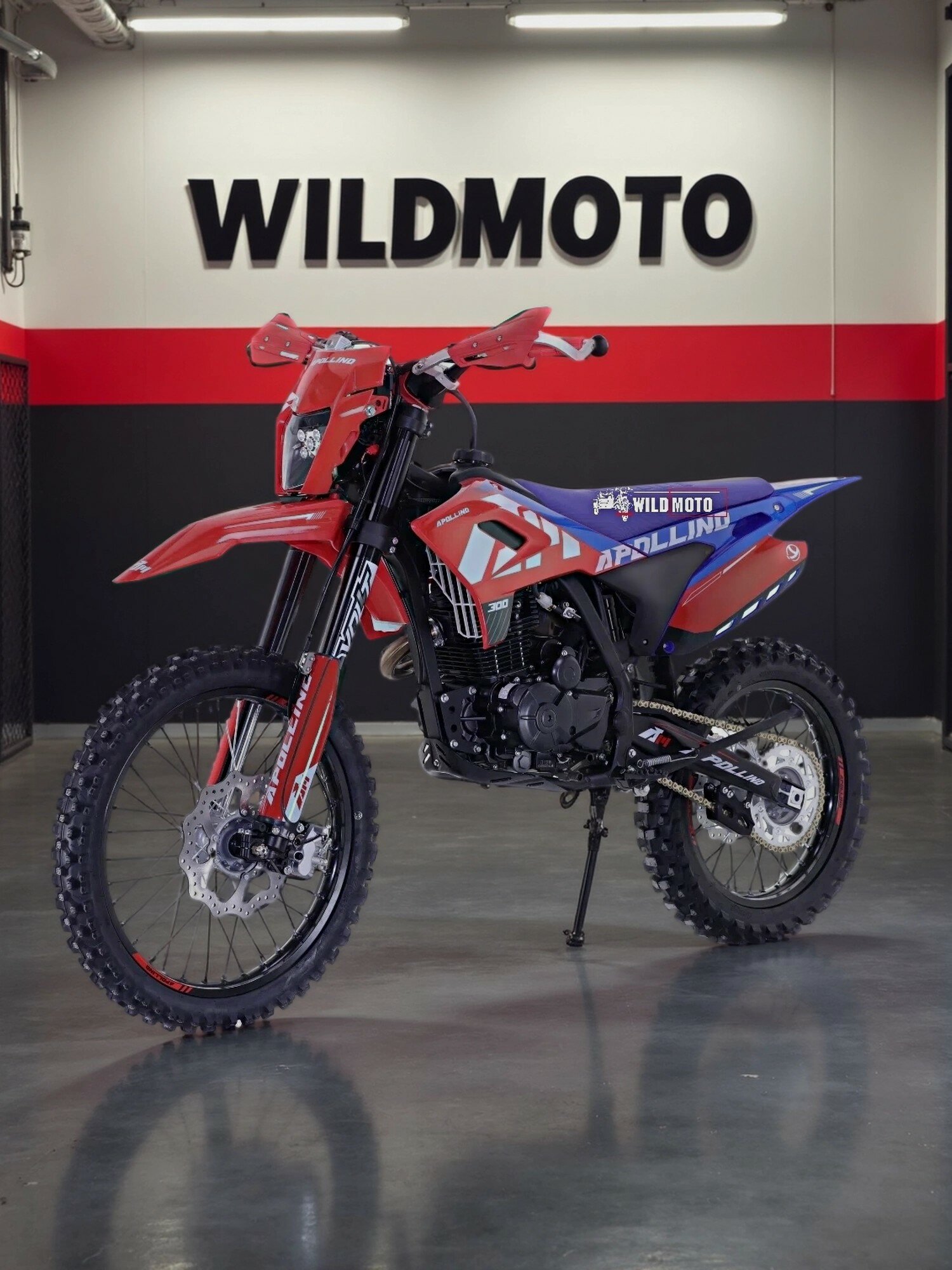 Мотоцикл ENDURO Apollino AM 300,❗ 24л. с. ❗, электростартер.